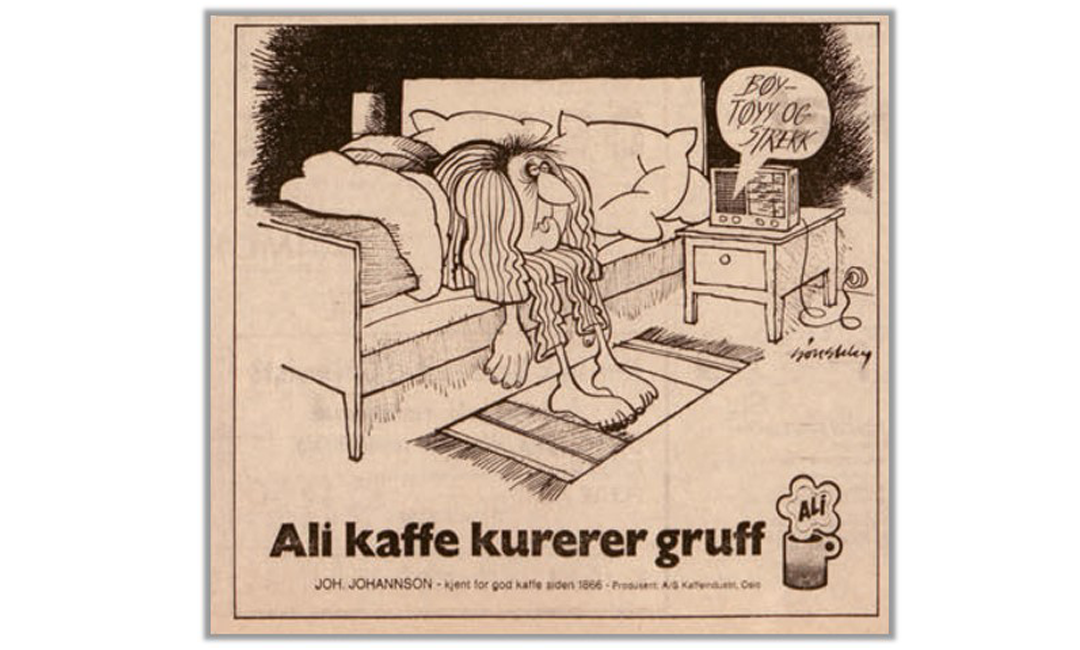 Kurert gruff siden 1960 - Joh. Johannson Kaffe